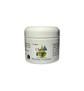 Amazon.com : Naturally Complete Chrysin Cream | For Men and Women 2 oz ...