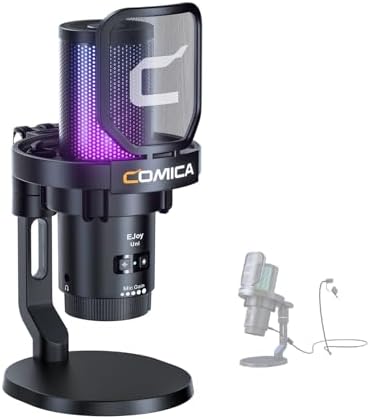 Amazon.com: MAONO USB Gaming Microphone for PC, Noise Cancellation ...