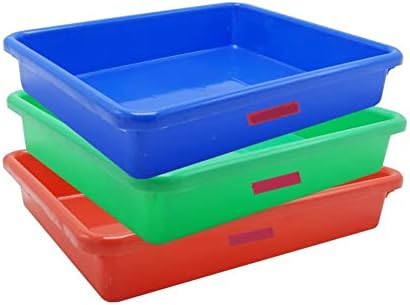 Dmitry Small Rectangular Multipurpose Organising & Storage Plastic Tray ...