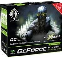 Amazon.com: BFG Tech BFGRGTX260MC896OCE NVIDIA GeForce GTX 260 MAXCORE 896MB GDDR3 PCI Express 2 ...