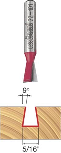 Snapklik.com : Freud 22-101: 5/16 (dia) Dovetail Bit