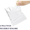 Amazon.com: 2x2 Mini Plastic Zip Bags,200Pieces Jewelry Bags, Clear ...