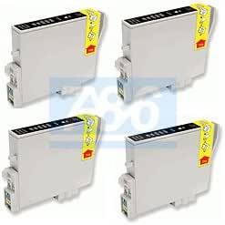 4 X T0441 High Capacity Black Compatible Ink Cartridges for Epson ...