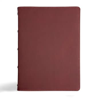 CSB Verse-by-Verse Reference Bible, Holman Handcrafted Collection ...