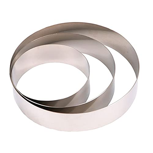 Buy Prime Bakers and Moulders 3,4,5 inch Round Shape Cookie Rings ...