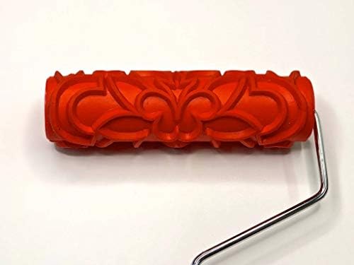 Chrysanthemum Pattern - Decorative Art Roller - 7" Texture Roller ...