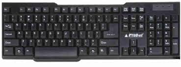 Amazon.in: Buy ProDot Keyboard 207s Standard English/Wired USB Wired ...
