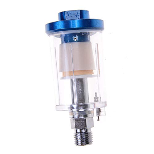 Paint Spray Gun Filter, Plastic Water Trap Air Line 1/4 Thread Mini Air ...
