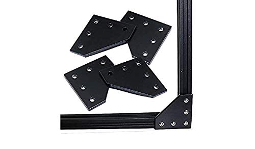 CNC ORBIT L JOINT PLATES 4PCS FOR V SLOT AND T SLOT EXTRUTIONS 5 HOLE L ...