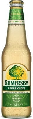 Portuguese Somersby Apple Cider - 0.33L (x 4 bottles) : Amazon.co.uk ...