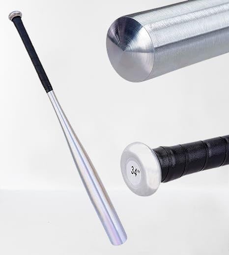 Buy Baseball BAT Steel Iron Heavy Aluminium for SELF Defence and Sports ...