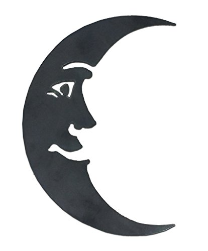 Steel Silhouette of Moon (Large): Amazon.com: Industrial & Scientific