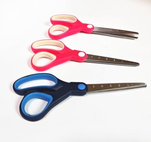 Amazon.com: 3 Packs 6 Inch Small Scissors for School Sharp Point Tips ...