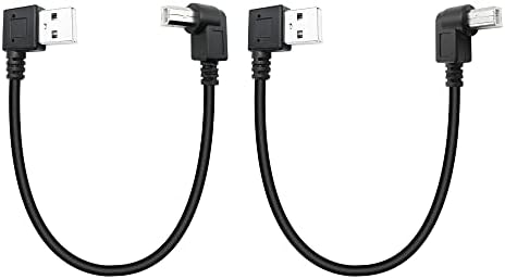 Amazon.com: StarTech.com 3m USB 2.0 A to Right Angle B Cable Cord - 3 m ...