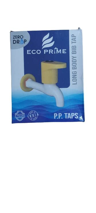 Gupta Brothers PP TAPS ECO Prime Long Body BIB TAPS Plastic TAP Pack 4 ...