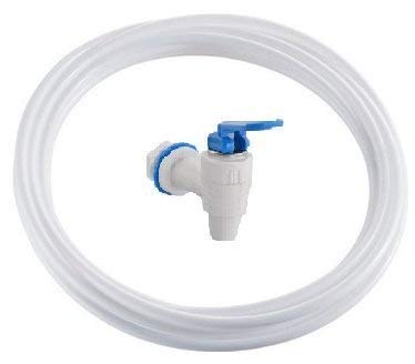 G N AQUA RO Tap With 10 Meter White Pipe 1/4 Inch For All Types of ...