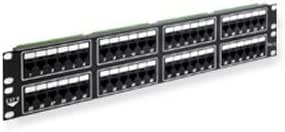 Amazon.com: ICC ICC-CAT6-48-2RMS 48 Port 2U Rack Mount Ethernet Patch ...