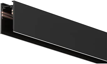 48V Surface Mount Magnetic Track Rail for LED Track Lights 2M Aluminium ...