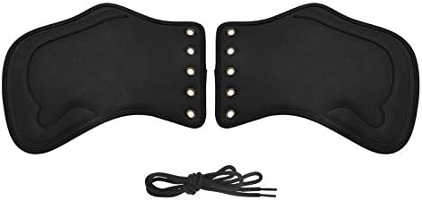 Amazon.com: HCmotorku Motorcycle Leather Side Saddle Heat Shield ...