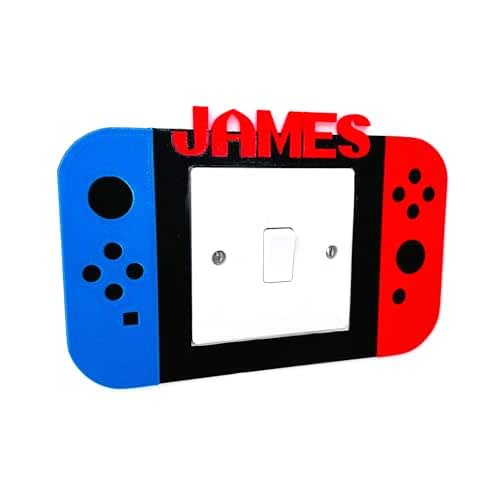 Amazon.com: Gaming Device Controller Light Switch Surround Cover - 3D ...