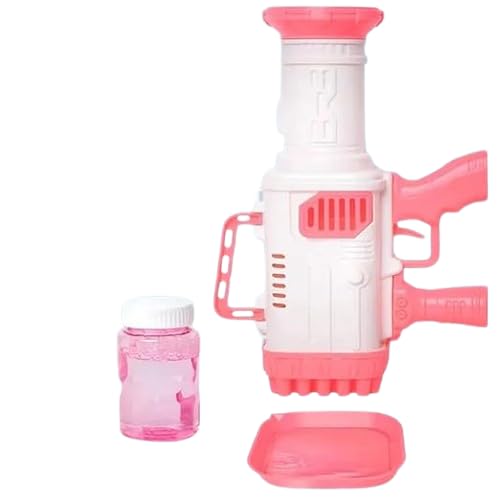 Buy 36 Hole Electric Chargeable Bubble Machine Gun for Kids with Soap ...