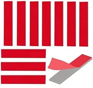 10Pcs Number Plate Sticky Pads Double Sided Sticky Pads for Car License ...