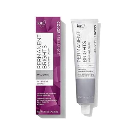 Amazon.com : Ion Magenta Semi Permanent Hair Color Magenta : Chemical ...