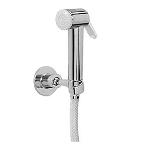 CERA Health Faucet ABS Body with Wall Hook and 1 MTR F8030102 Stainless ...