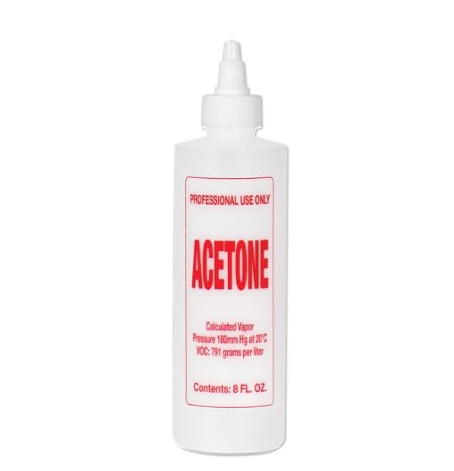 Amazon.com : 100% Pure Acetone Professional Nail Polish Remover 8 Fl Oz ...