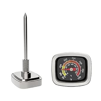 Amazon.com: BBQ Charcoal Grill Smoker Temperature Gauges Pit Barbecue ...