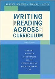 Writing and Reading Across the Curriculum 10th (tenth) edition Text ...
