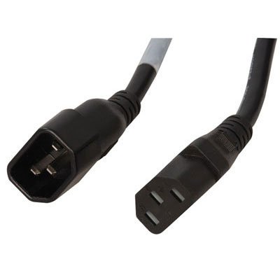 Power Cord 6 Feet 18/3AWG Sjt Protected Plug Black UL/CSA - Amazon.com