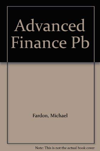 Advanced Finance: Fardon, Michael, Cox, David: 9781872962313: Amazon ...