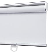 Amazon.com: Pasoun Blackout Roller Shades Cordless Roller Blinds with Heat Insulation Waterproof ...