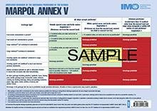 MARPOL annex V discharge placard: International Maritime Organization ...