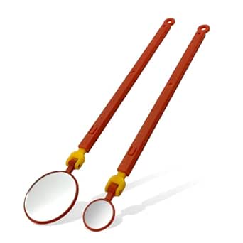 LINXINO Telescoping Inspection Mirror,2PC 1000V Insulated Inspection ...