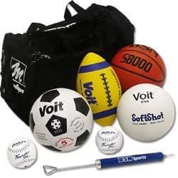 Amazon.com : Multi-Sport Ball Pack (SET) : Footballs : Sports & Outdoors