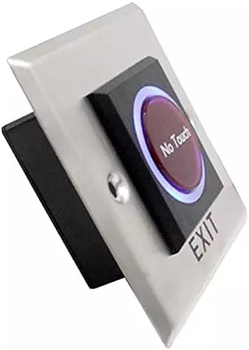 ESS No Touch Stainless Steel Door Exit Switch/Touch Free Exit Push ...