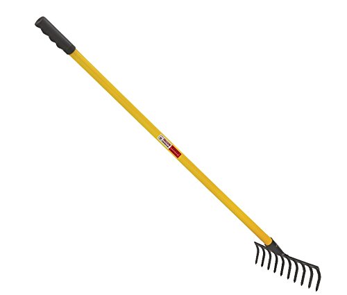 Buy Falcon FRWH-10 Steel 10-Teeth Garden Rake with Steel Handle ...