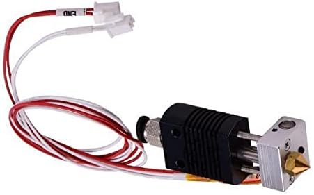 UJEAVETTE 2x1.75mm/0.4mm Hot End Extruder Kit Heating Heater Block for ...