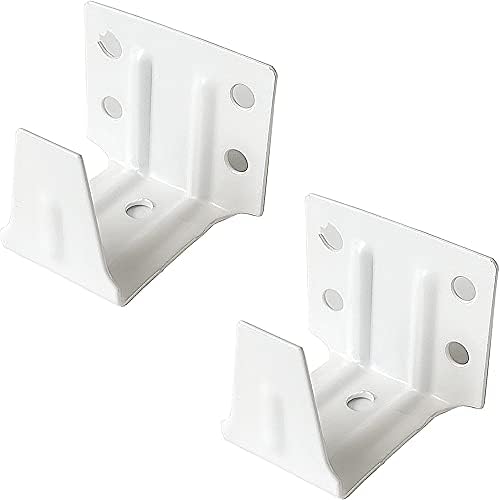 Amazon.com: 2pcs 1.5 inch Center Support Bracket White Color Head Track ...