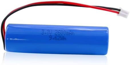 Amazon.com: Betteryseler 1pc 3.7V 2600mAh 1S1P ICR18650 Rechargeable ...