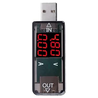 USB Color LCD Voltmeter Ammeter Current Meter Multimeter Charger USB ...