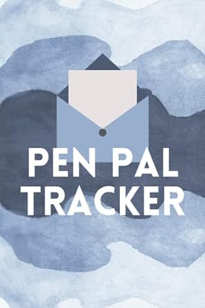 Amazon.com: Blue Waves Pen Pal Tracker | Track Incoming and Outgoing ...