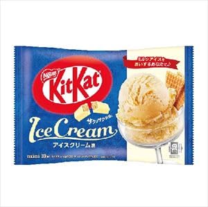 Amazon.com : Kit Kat Nestle KitKat Mini Ice Cream Flavor, Pack of 10 ...