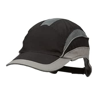 3M First Base 3 Bump Cap 2031217, Elite, Black/Grey, Standard Peak, 70mm : Amazon.co.uk: DIY & Tools