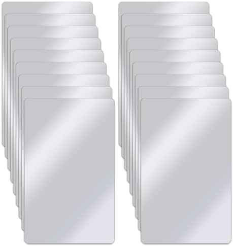 Mirror Wall Stickers, 9 Pieces Removable Mirror Wall Stickers Self ...