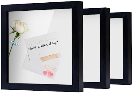 Amazon.com - 6 Pieces Shadow Box Picture Frame Square Shadow Boxes ...