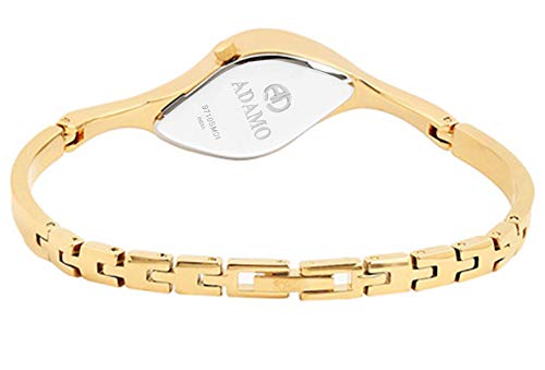 ADAMO Analog White Dial Women's Watch -9710YM01 : Amazon.in: Fashion