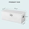 Amazon.com: GarveeTech 36'' Truck Bed Tool Box, Heavy Duty Aluminum Diamond Plate ToolBox for ...